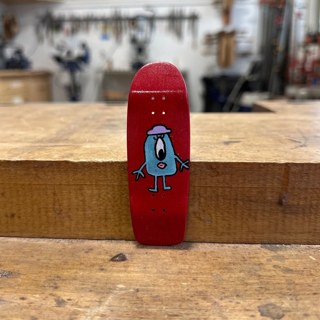 Cruiser Shape 33x98mm Fingerboard Deck Hand Drawn Graphic - Etsy