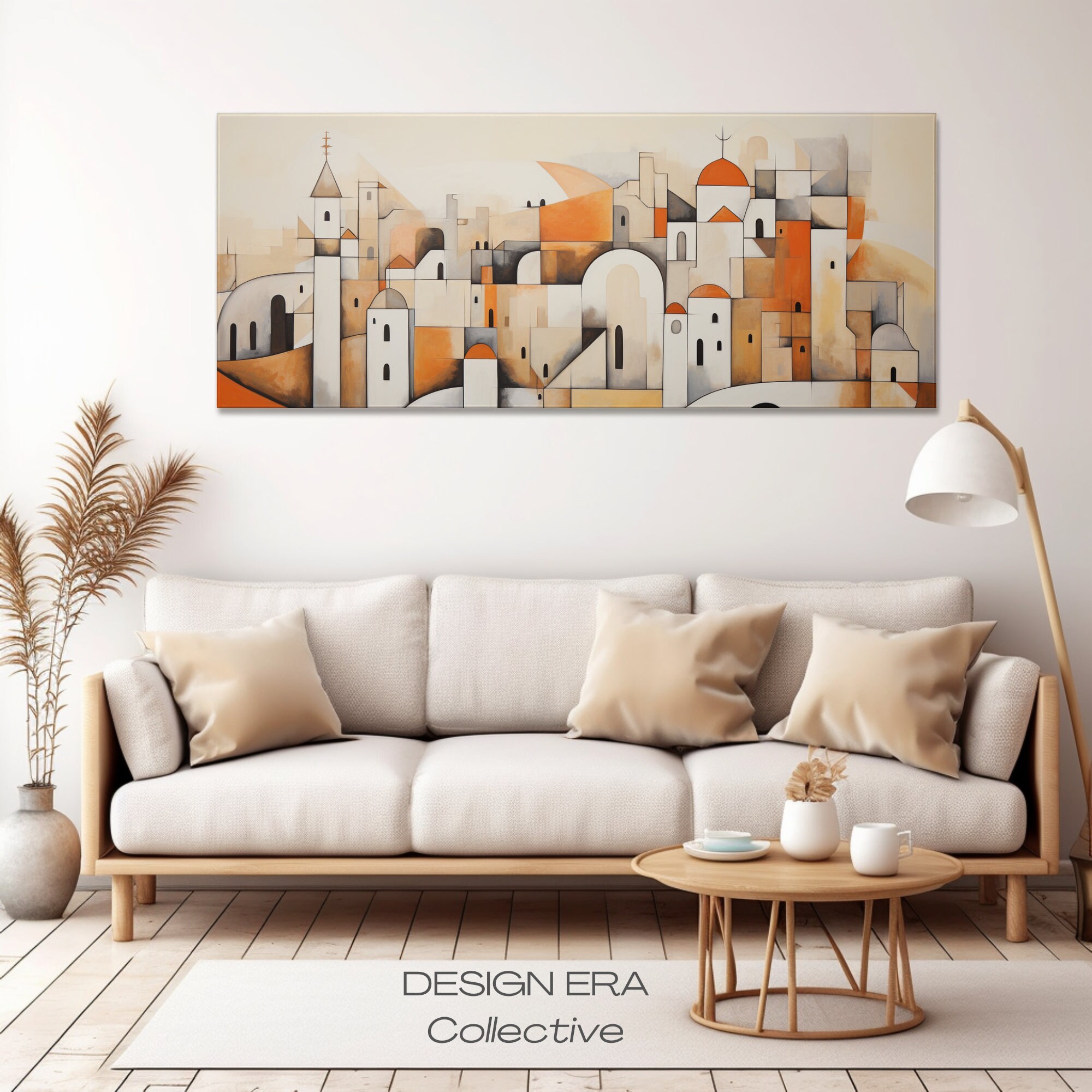 Cubism Abstract City Painting of Paris Artwork Samsung Frame TV Art ...