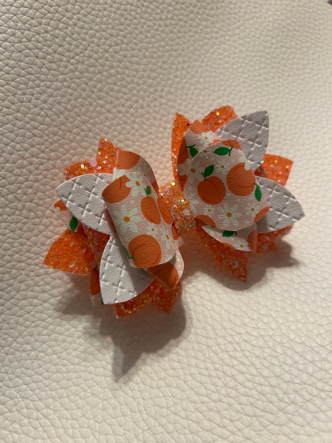 Stanley Tumbler Bow Diamond Glitter Straw Topper Sunshine Yellow Orange ...