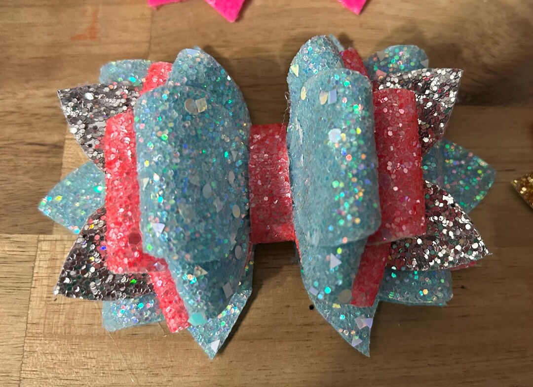 Glitter Tumbler Bow for Stanley, Straw Topper, Moolah Moo Lah Aqua Teal ...