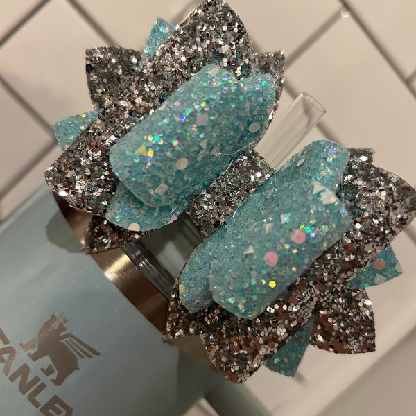 Stanley Cup Straw Topper Blueberry - Etsy