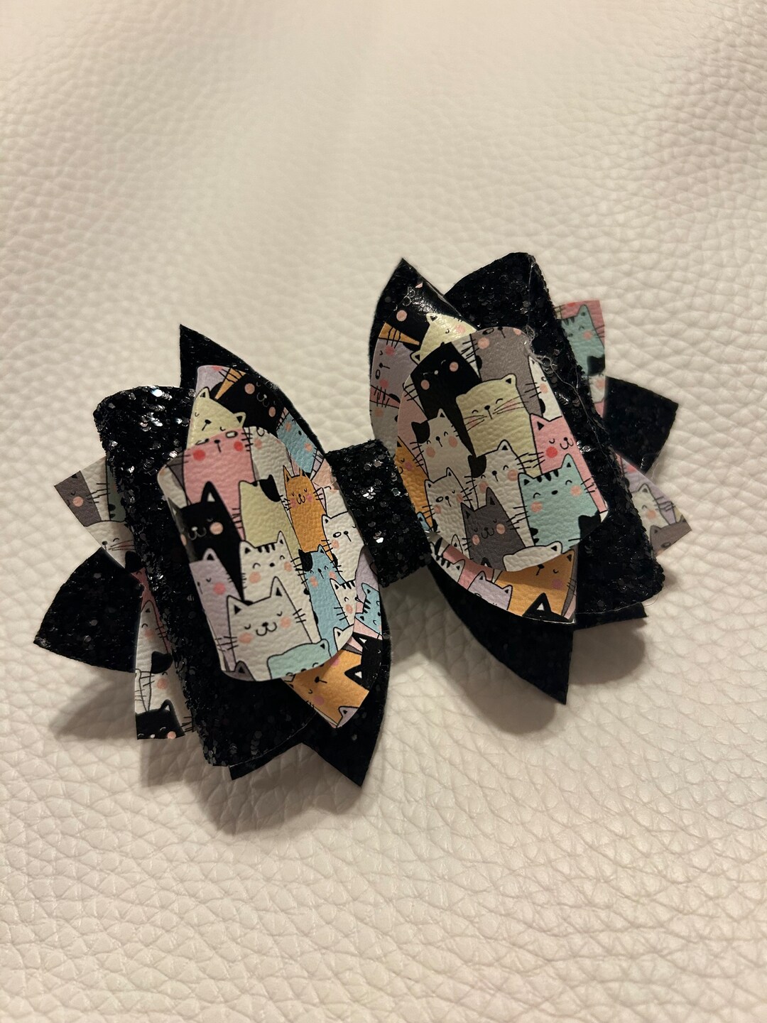 Glitter Tumbler Bow for Stanley, Straw Topper, Paws Pets Animals Cats ...