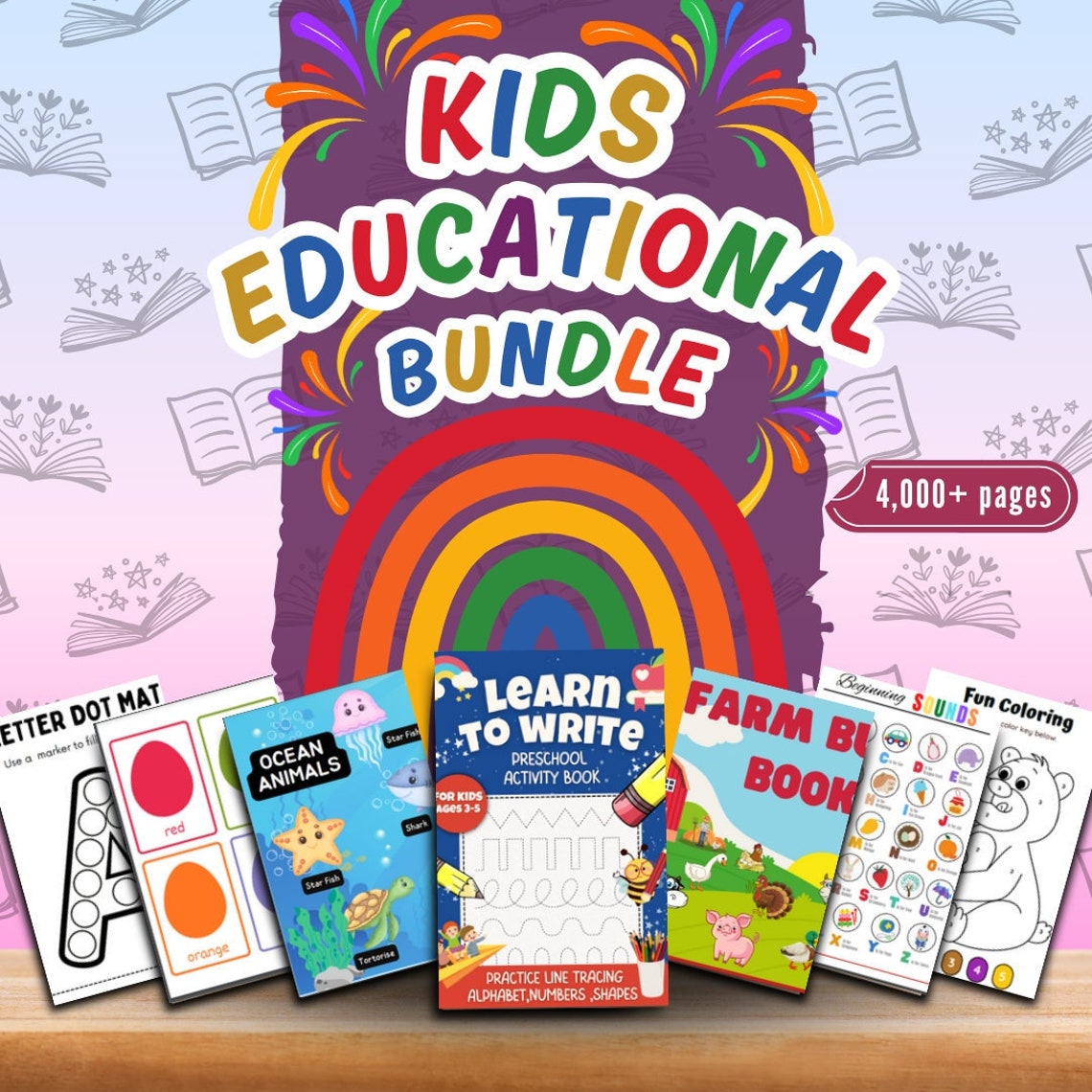 Kids Educational Bundle | Activity Book and Busy Books for Your Child ...