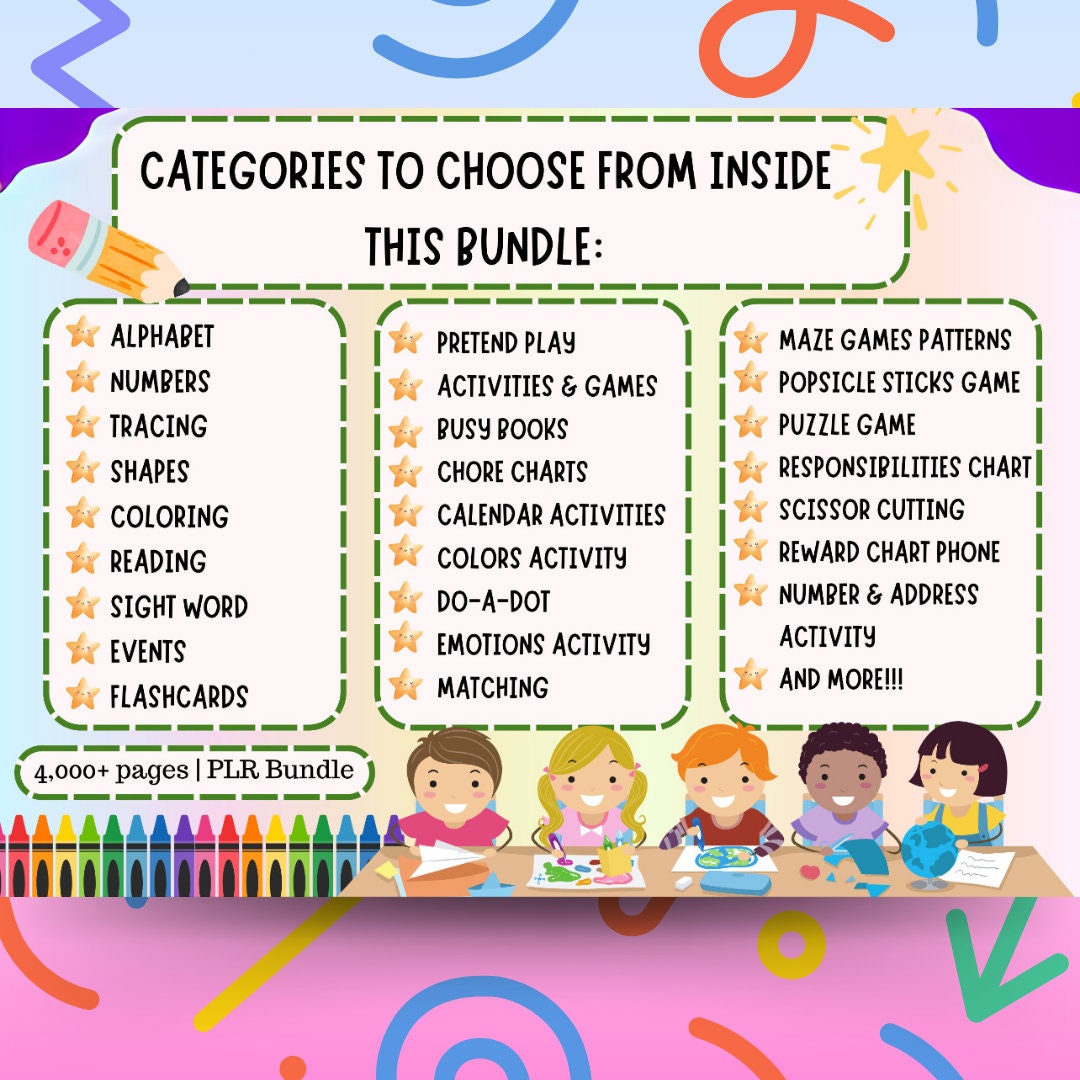 Kids Educational Bundle | Activity Book and Busy Books for Your Child ...