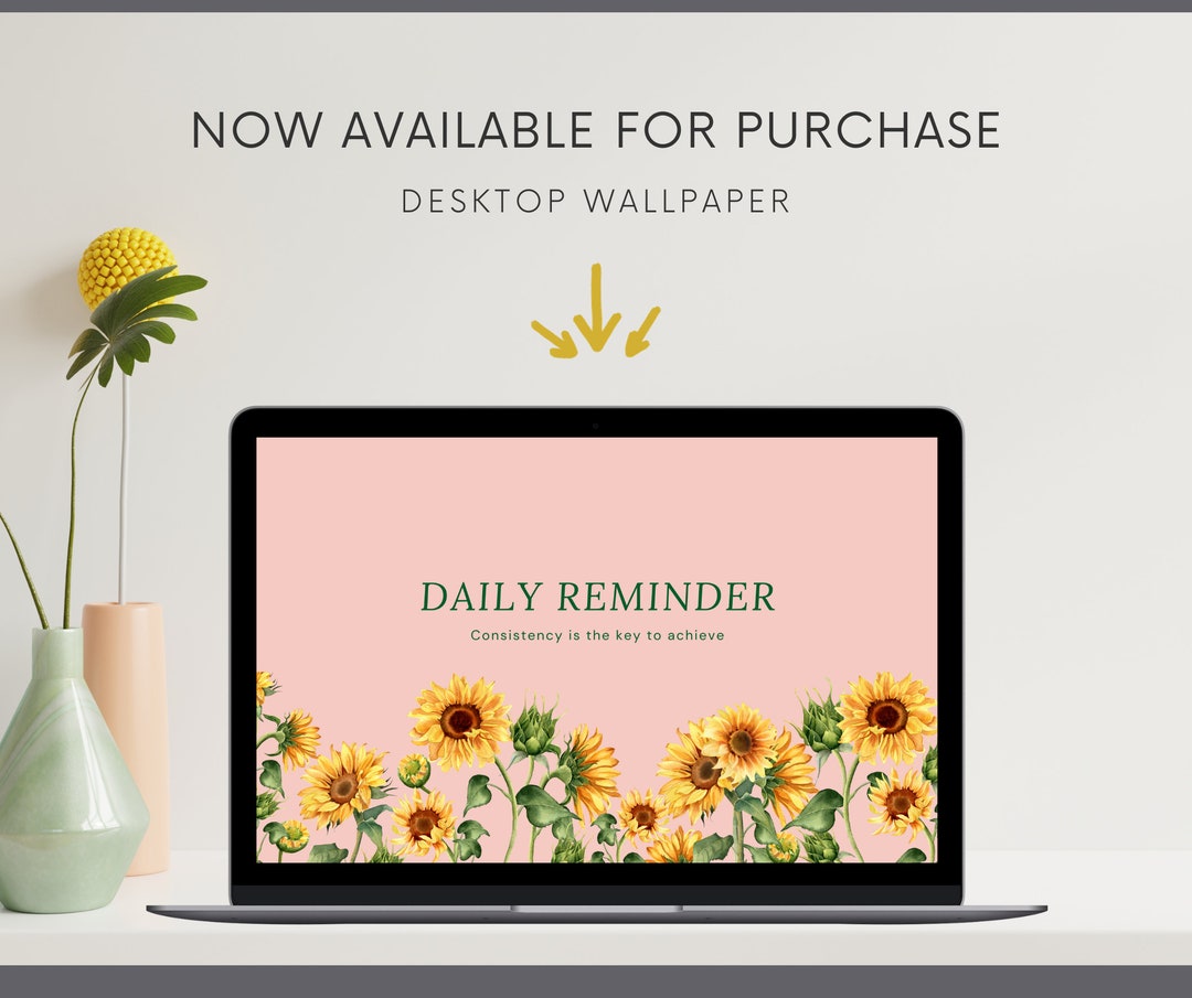 Desktop Wallpaper Digital Download, Mental Health, Collage Flowers ...