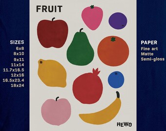 Orange (fruit Series) Art Print for Early Language Education Skills in ...