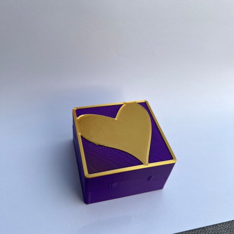 Valentines Impossible Dovetail Box, Optical Illusion, Valentines Gift ...