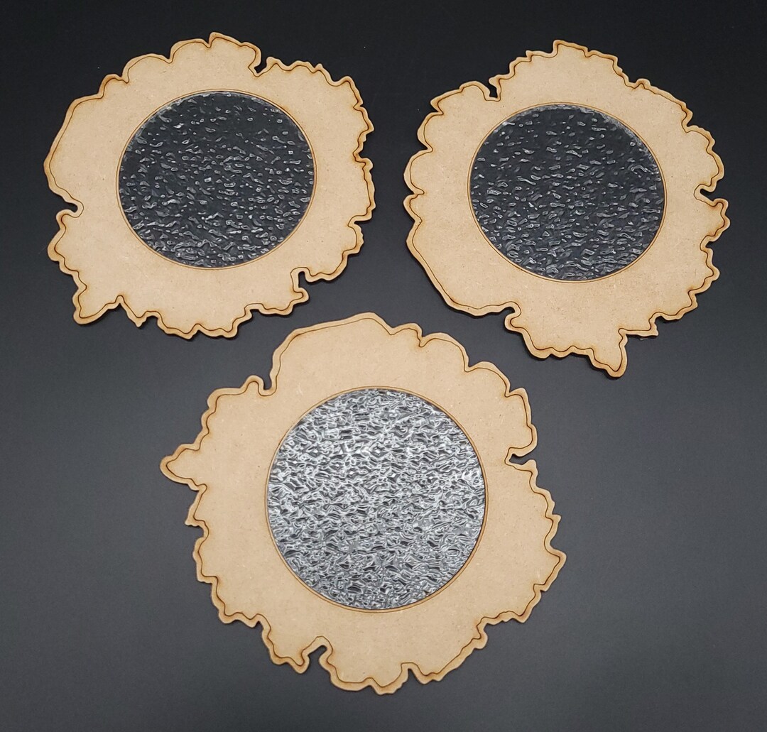 WH Aos Wargame Rat Teleportation Hole Set of 3 Proxy MDF / Clear ...