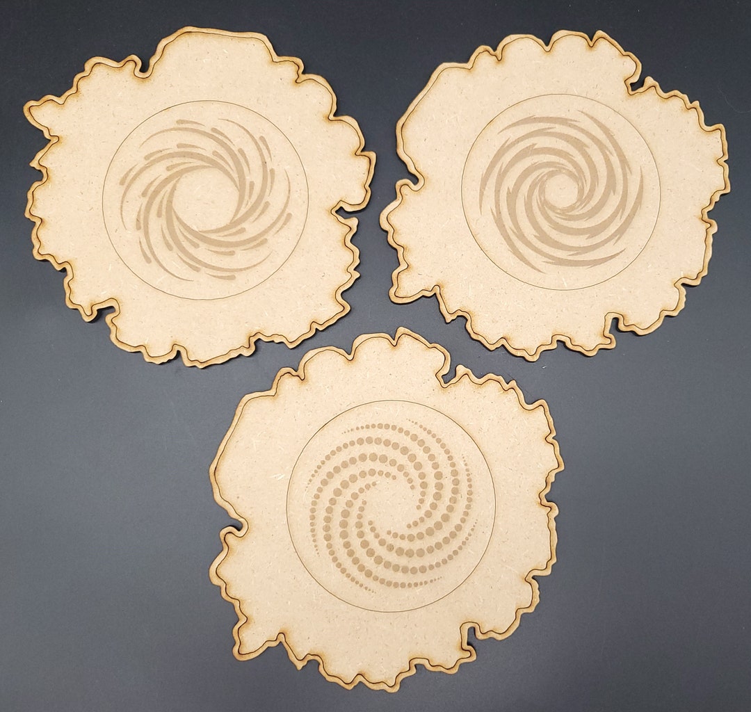 WH Aos Wargame Rat Teleportation Hole Set of 3 - Proxy - MDF - Etsy