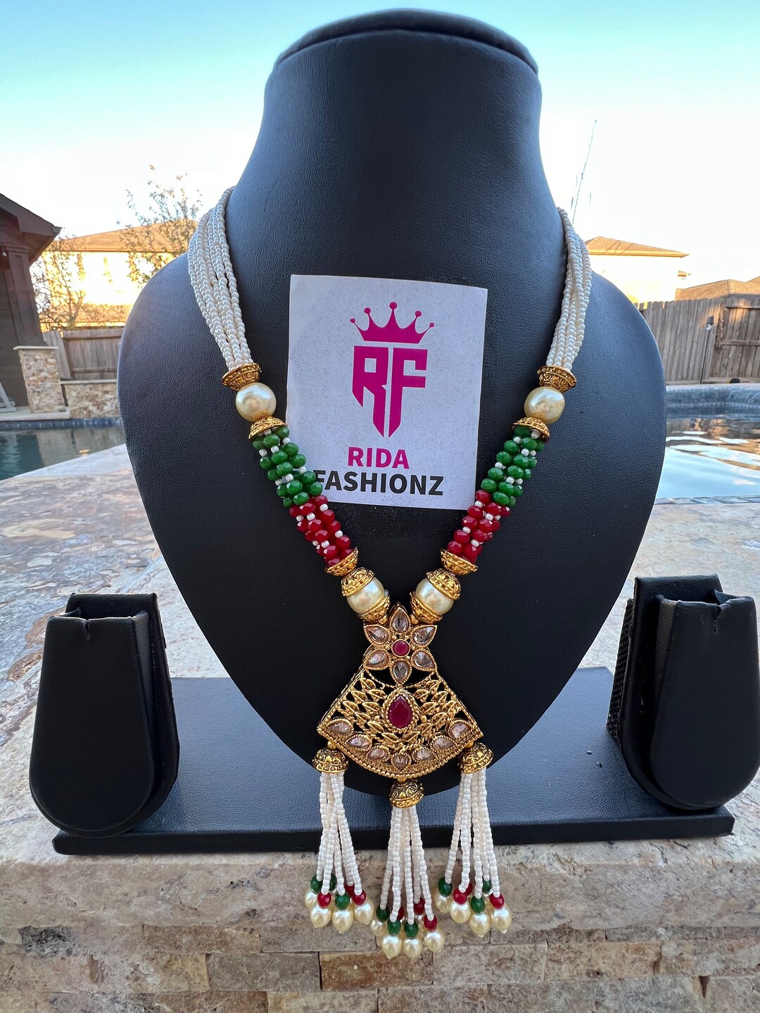 Show Stopping Piece- Polki Haar - Etsy