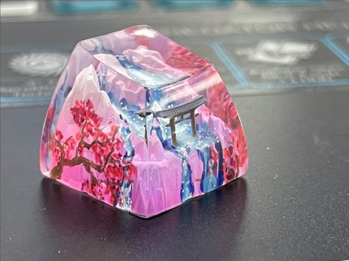 Torii Gate Custom Keycaps, Torii Gate Artisan Keycap, Japanese Keycaps ...