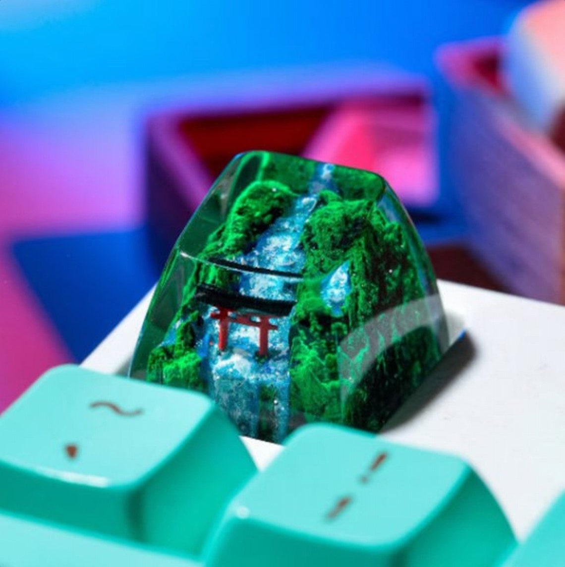 Torii Gate Custom Keycaps, Torii Gate Artisan Keycap, Japanese Keycaps ...