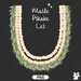 Maile and Double Pikake Lei Png, Flower Lei Png, Curve Pattern Digital ...