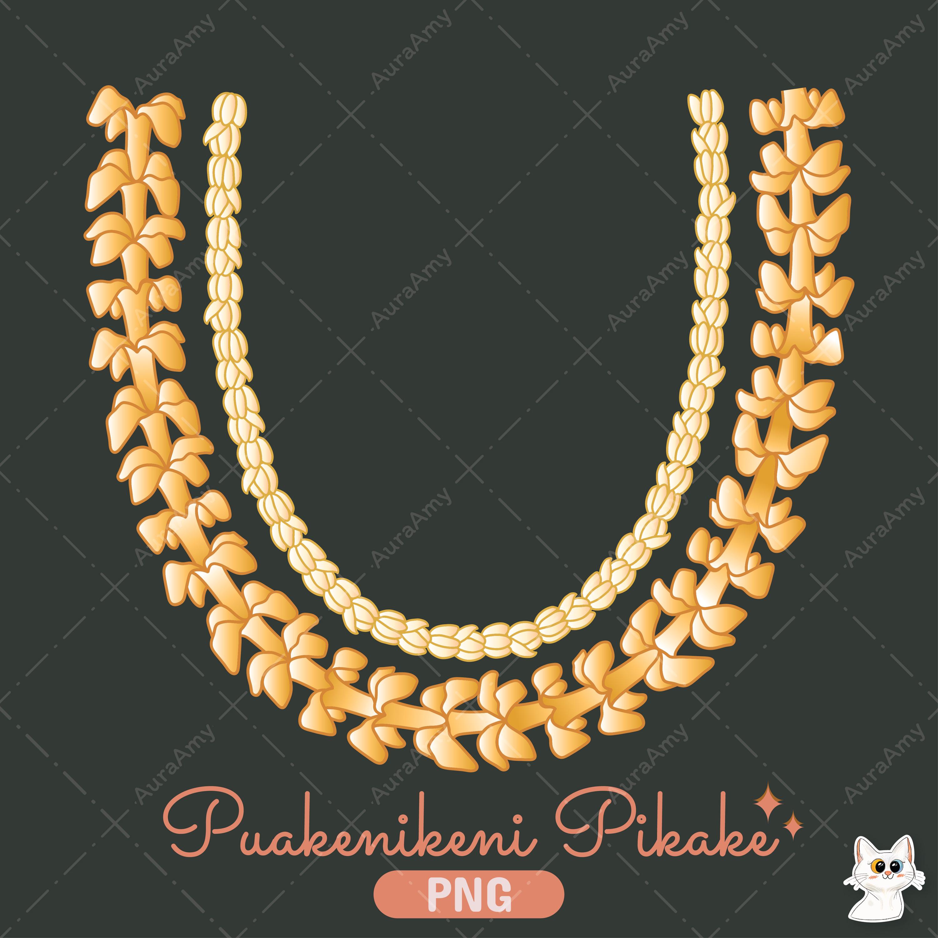 Puakenikeni Pikake Lei, Tropical Flower Cut File, Digital Download, SVG ...