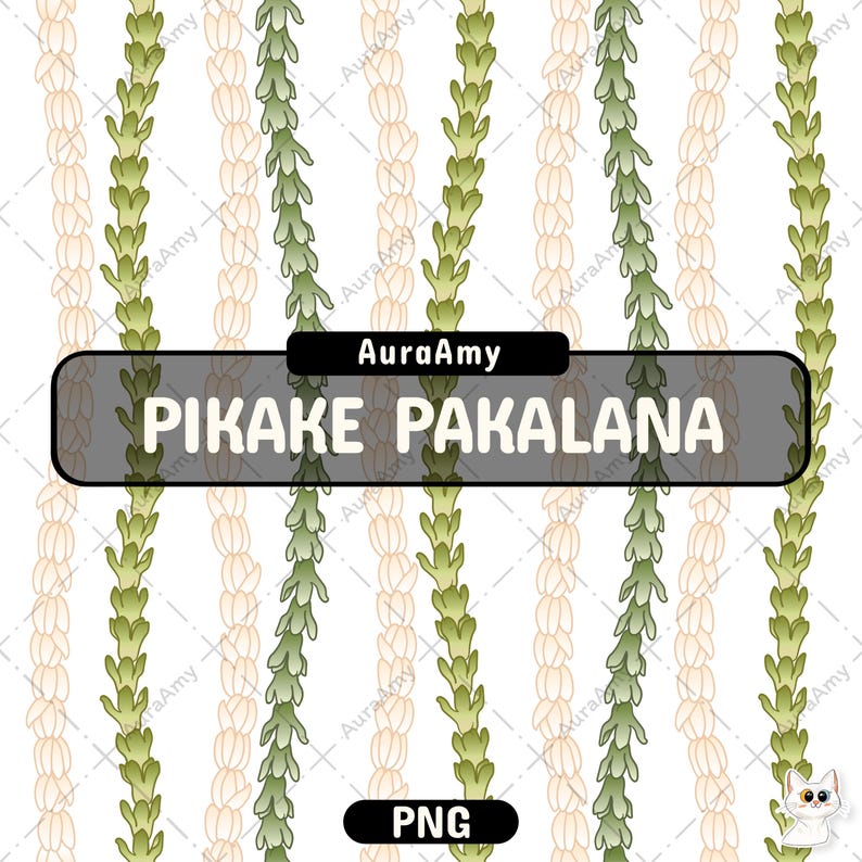 Vertical Pikake Pakalana Lei Png, Tropical Flower Png, Curve Lei ...