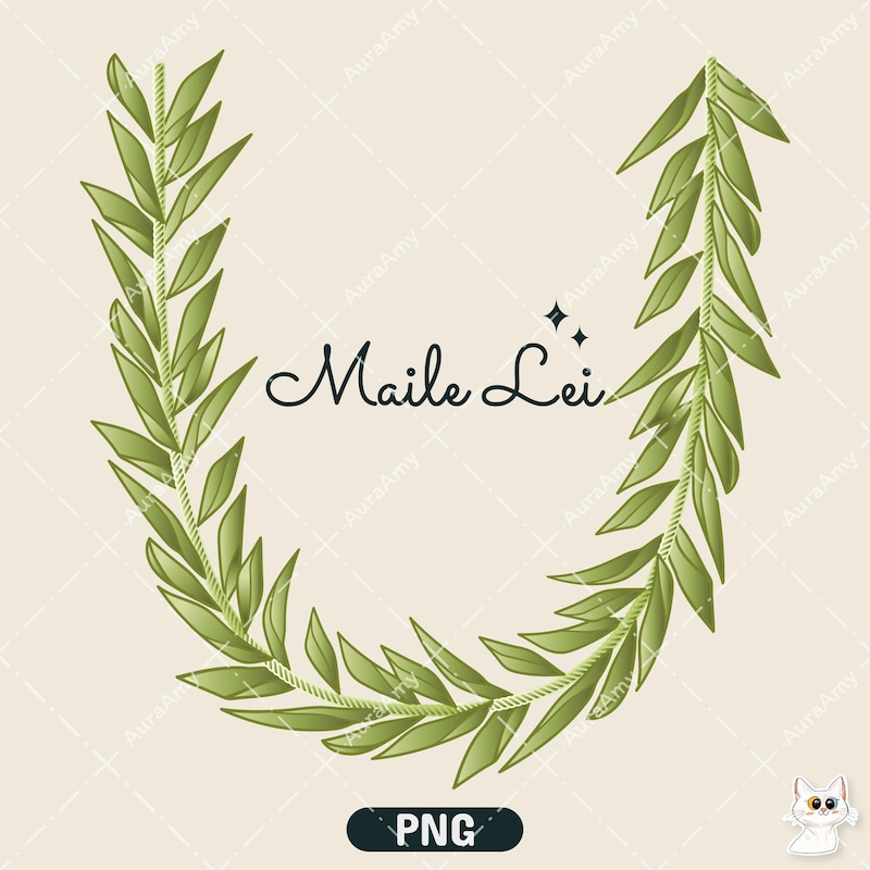Maile Lei Svg - Etsy