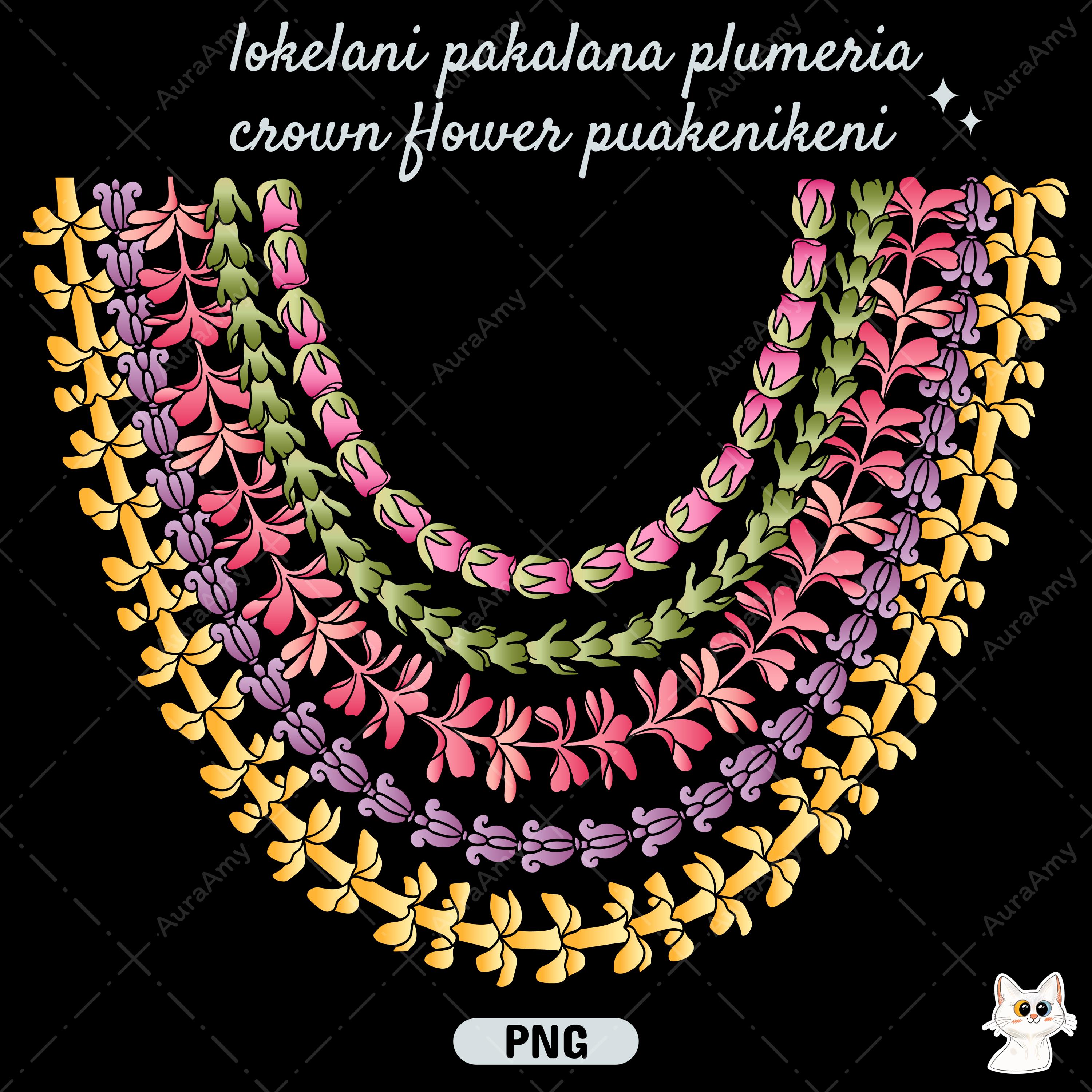 Lokelani Pakalana Plumeria Crown Flower Puakenikeni Lei, Twist Pattern ...