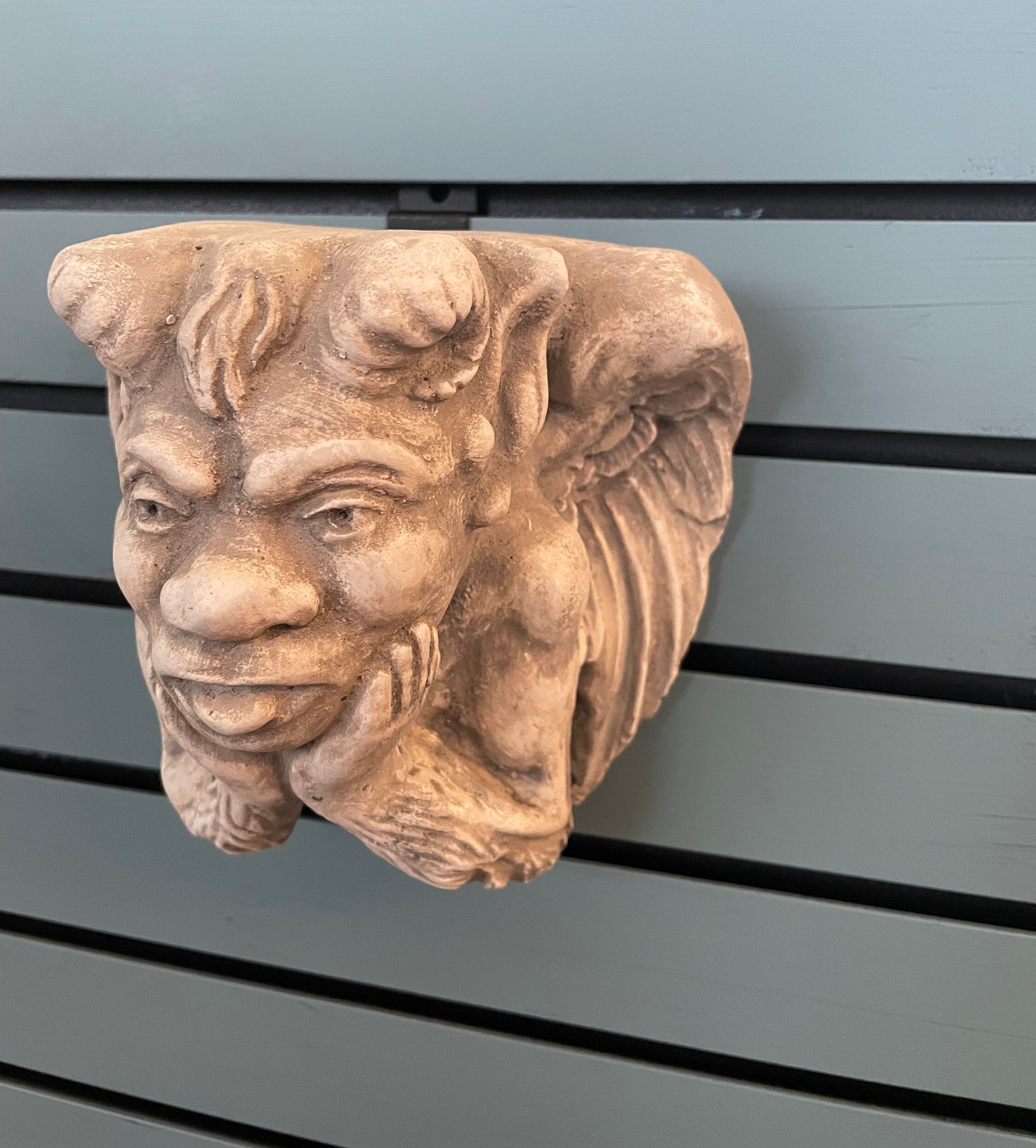 Winged Spitting Gargoyle Shelf Architectural Accent Home Decor - Etsy