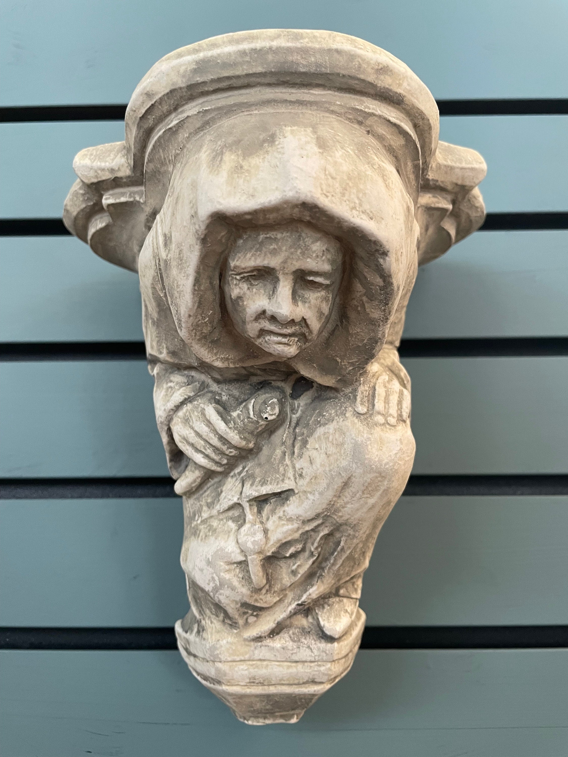 Medieval Monk Corbel Architectural Accent Home Decor - Etsy