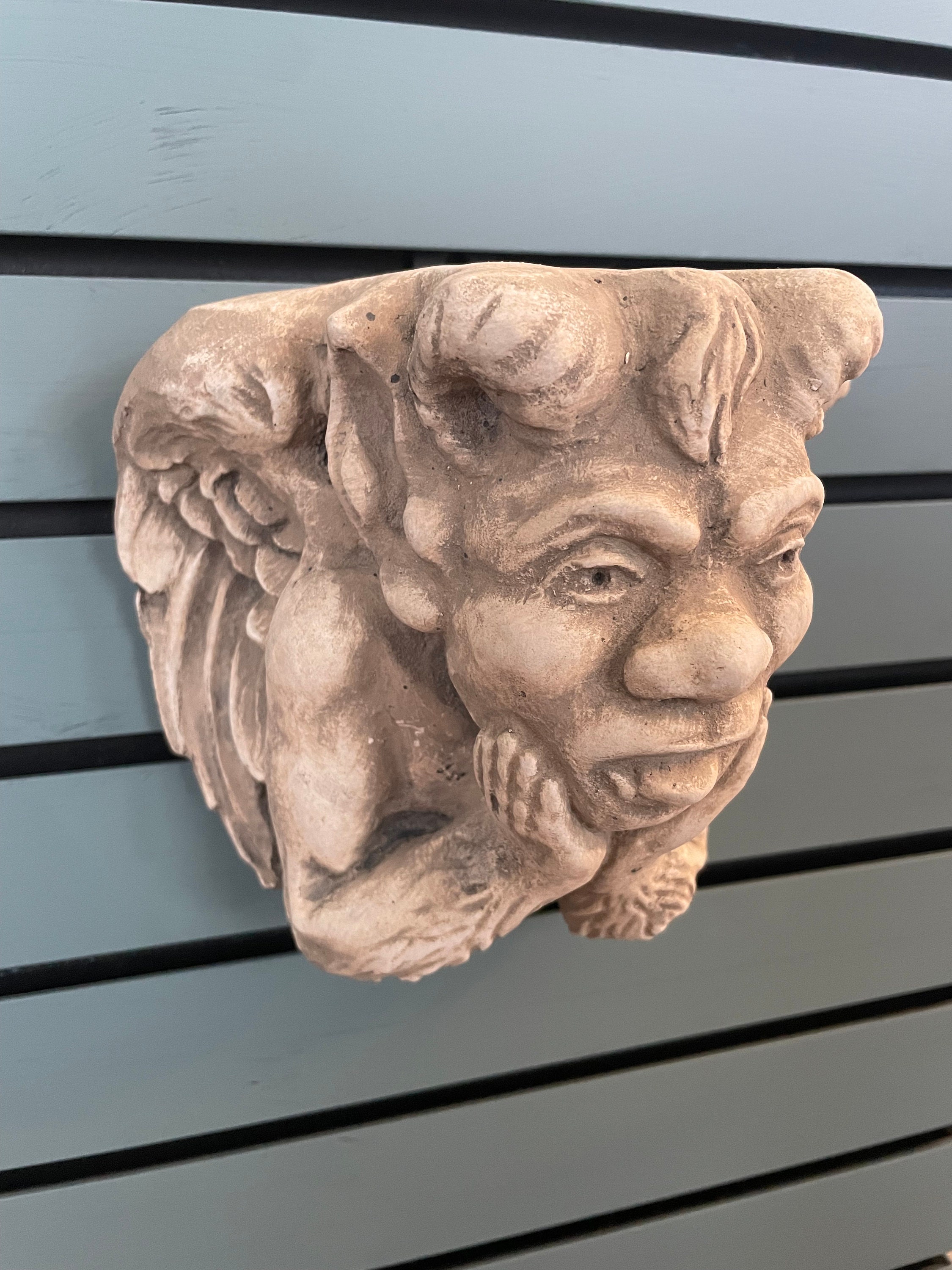 Winged Spitting Gargoyle Shelf Architectural Accent Home Decor - Etsy