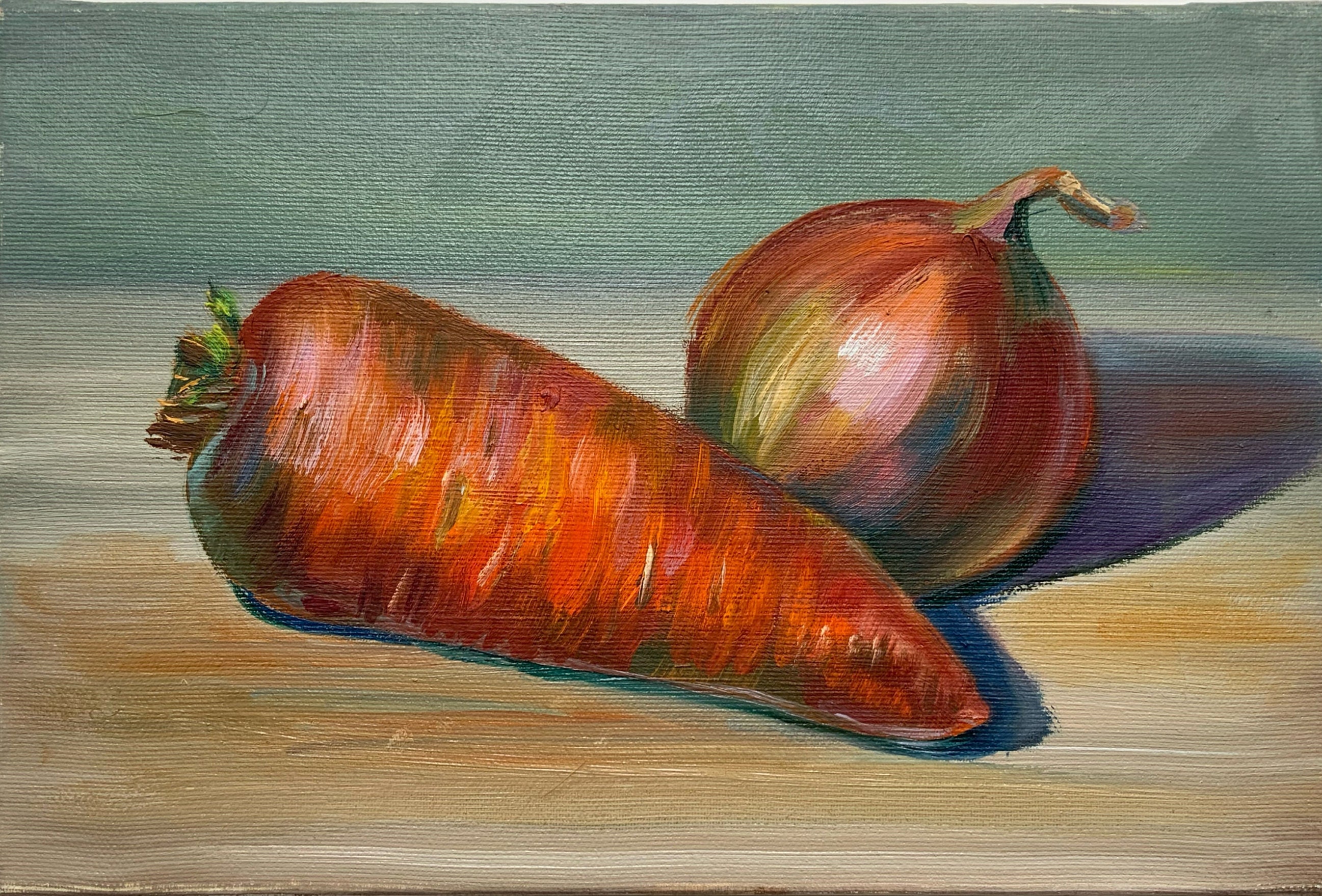 The Vegetables Oil Painting Decor - Etsy