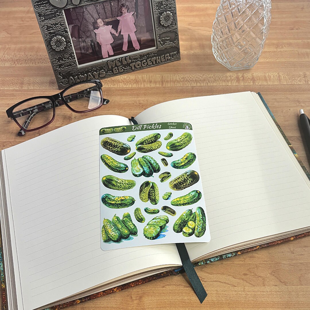 Dill Pickle Sticker Sheet - Etsy