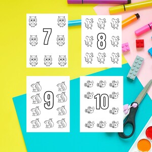 Preschool Animal Coloring Bundle, Printable Animal Alphabet Coloring ...