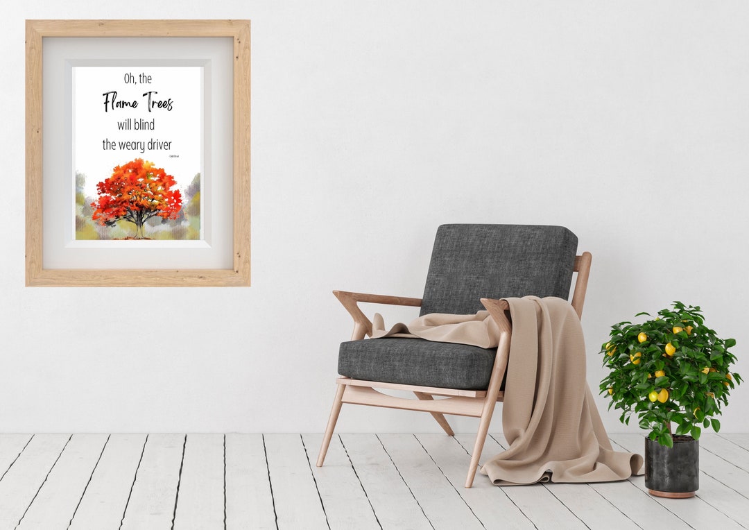 Flame Trees - Cold Chisel - Etsy