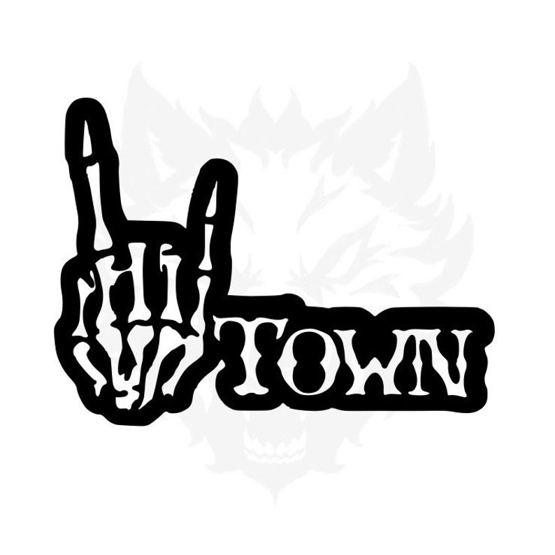 H-town Waterproof Vinyl Decal, Waterproof Window Decal - Etsy