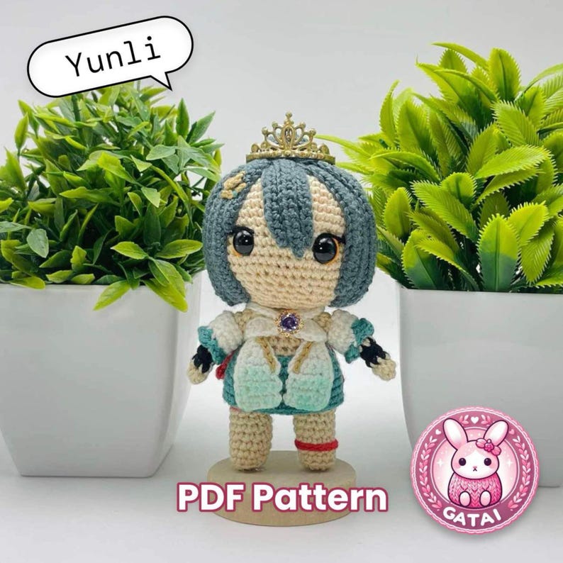 Yunli - Honkai Star Rail - Crochet Pattern/amigurumi - Etsy