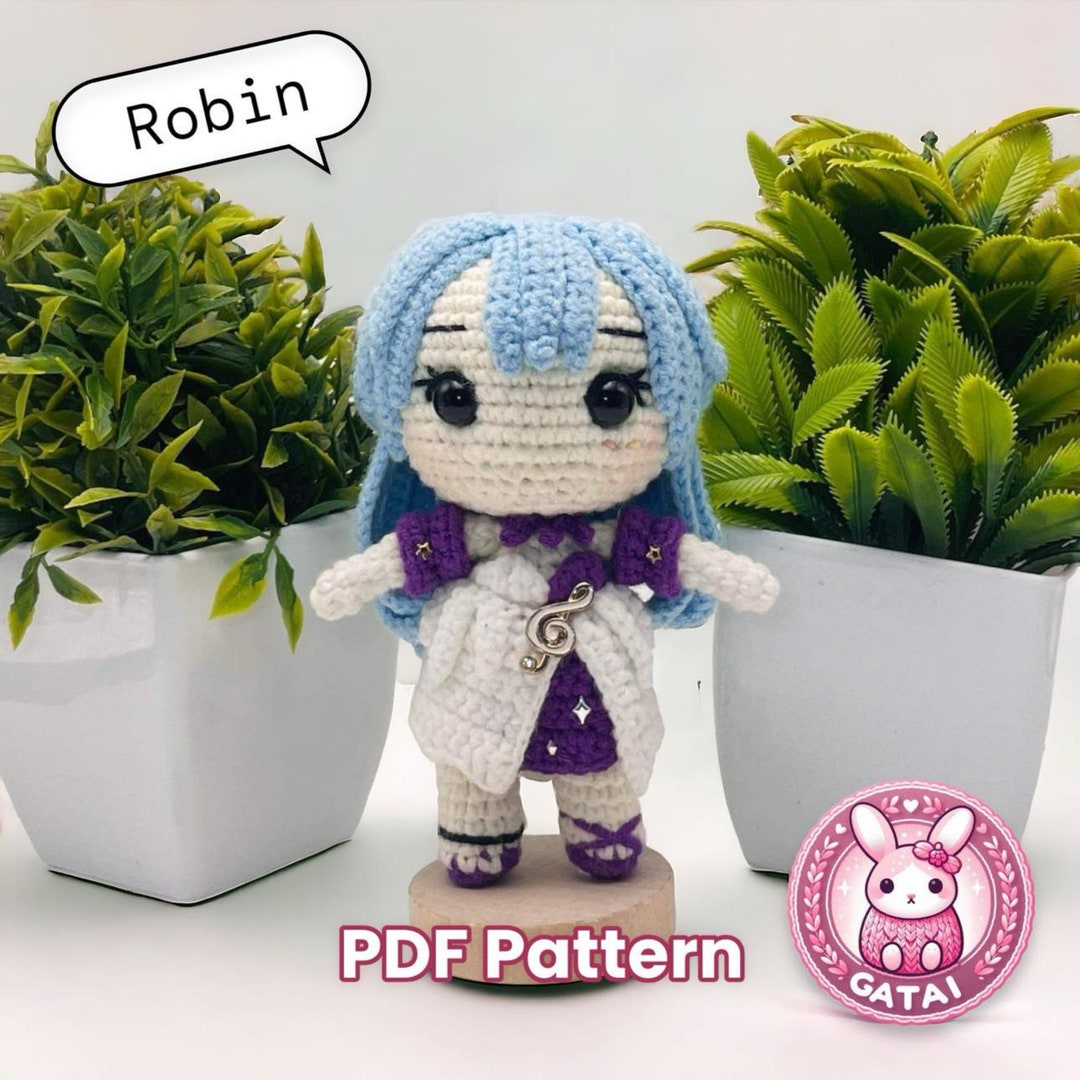 Robin - Honkai Star Rail - Crochet Pattern/amigurumi - Etsy