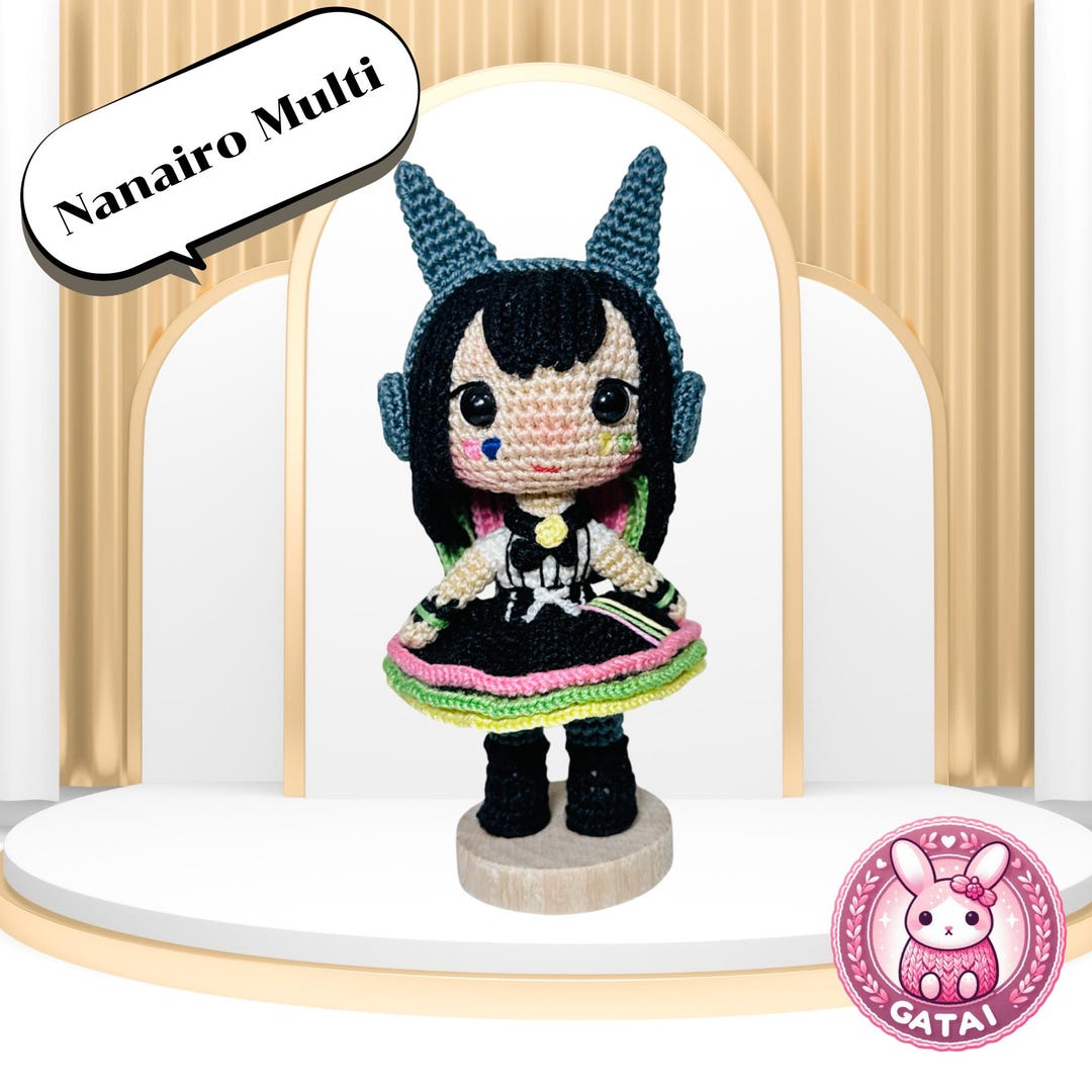 Nanairo Multi - Crochet Pattern/amigurumi - Etsy