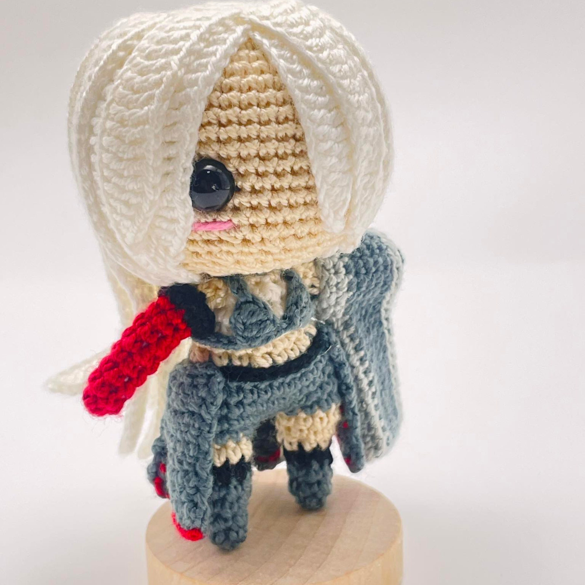 Acheron - Honkai Star Rail - Crochet Pattern/amigurumi - Etsy