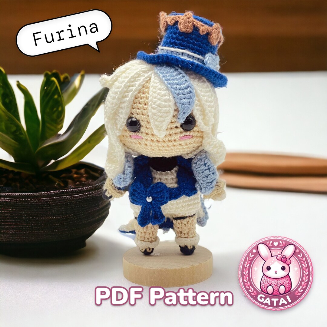 Furina - Genshin Impact - Crochet Pattern/amigurumi - Etsy