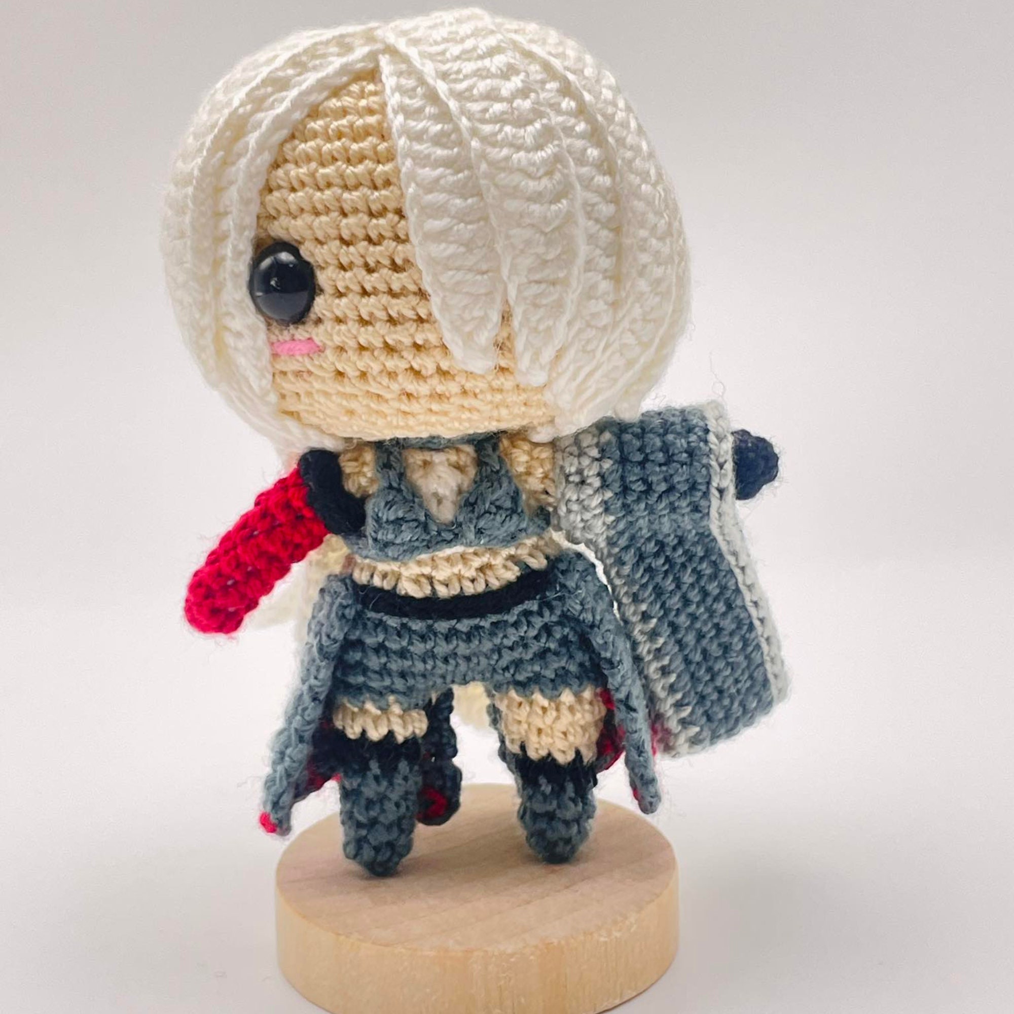 Acheron - Honkai Star Rail - Crochet Pattern/amigurumi - Etsy