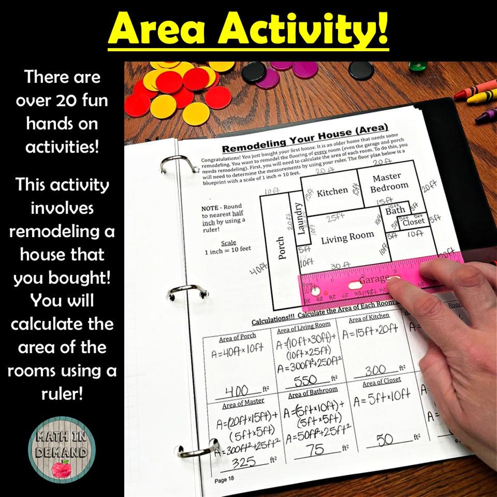 7th Grade Math Binder (physical Product) - Etsy