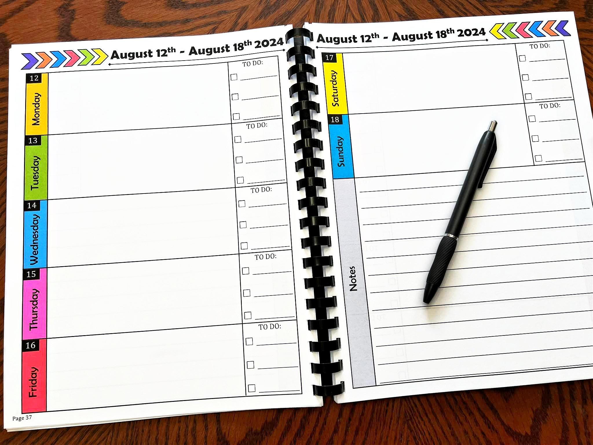 Teacher Planner for 2024 and 2025 School Year - Etsy