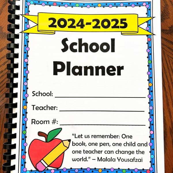 Teacher Planner' - Etsy