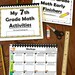7th Grade Math Homeschool Box - Etsy