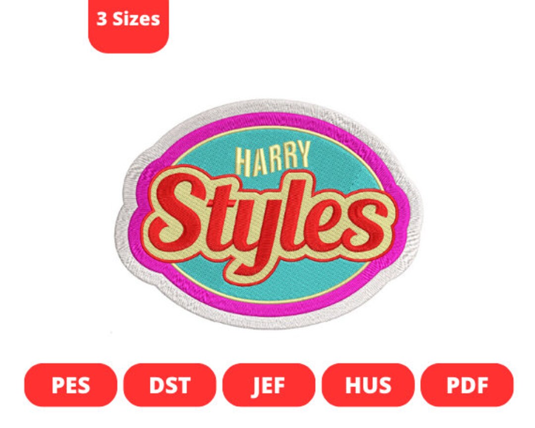 Harry Styles Machine Embroidery Design Digital Embroidery File - Etsy