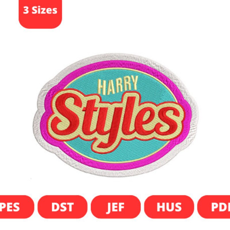 Harry Styles Embroidery - Etsy