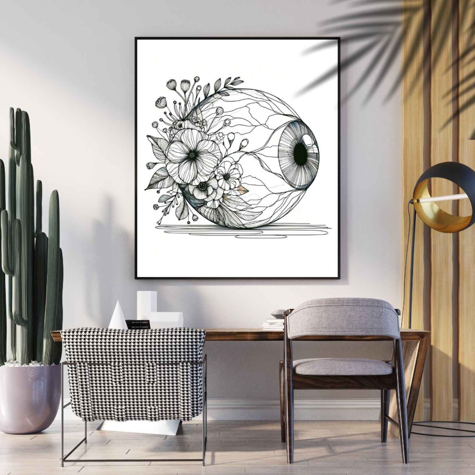 Eye Anatomy Print, Ophthalmologist Gift, Optometry Art, Optical Art ...