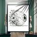 Eye Anatomy Print, Ophthalmologist Gift, Optometry Art, Optical Art ...