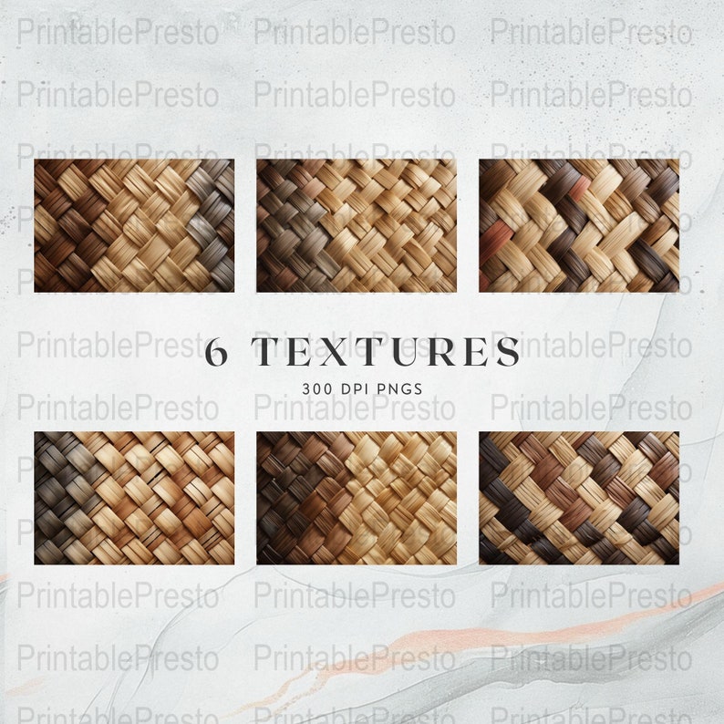 Digital Basket Weave Textures, High-quality Pack, Commercial Use ...