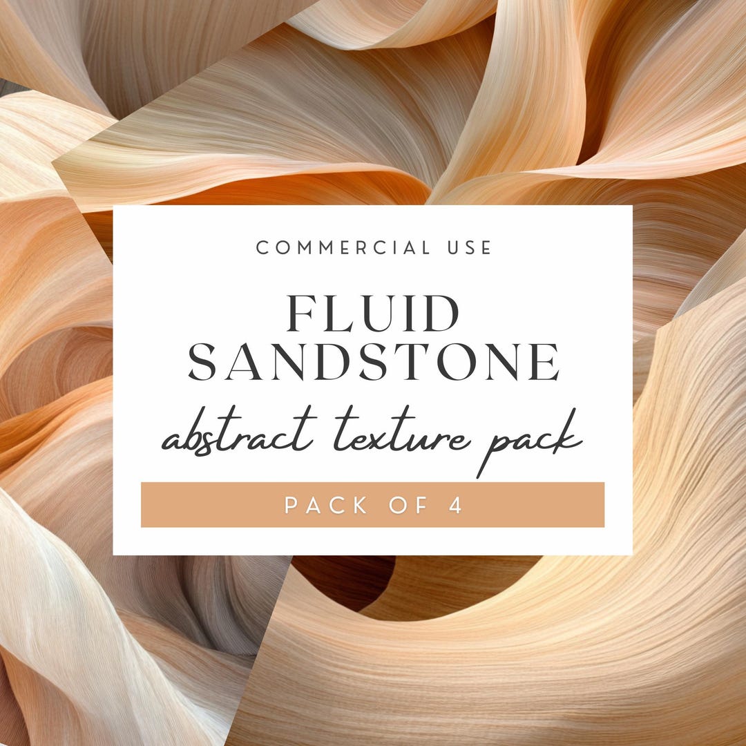 Fluid Sandstone Abstract Textures, Commercial Use, Digital Texture Pack ...