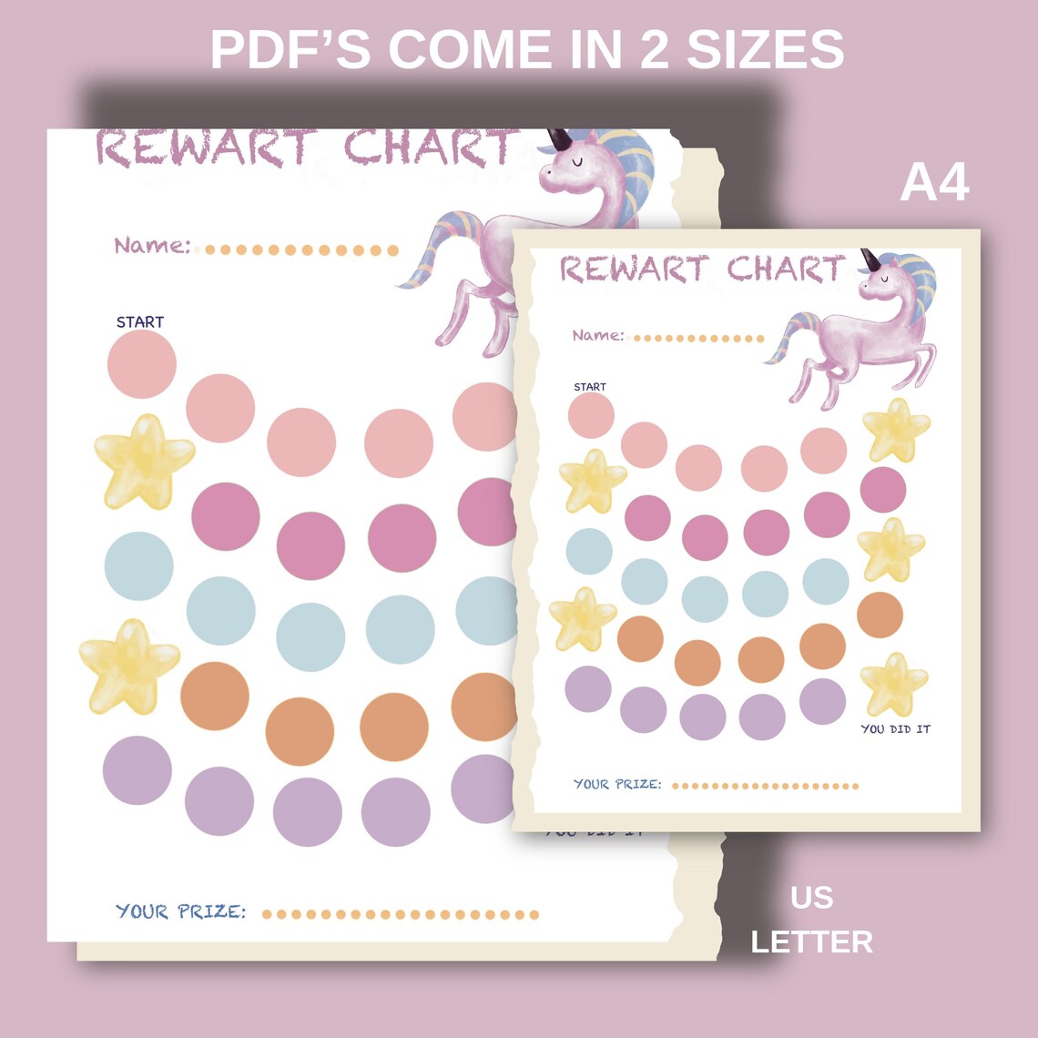 Rewart Chart, Potty Training Chart, Potty Training, Potty Training ...