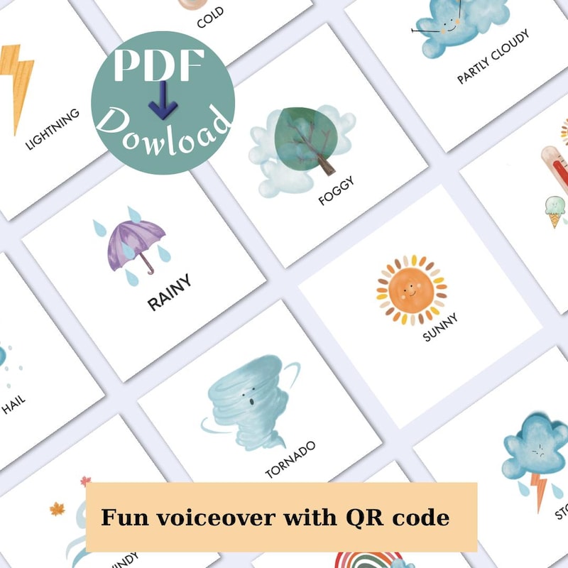 Weather Chart - Etsy