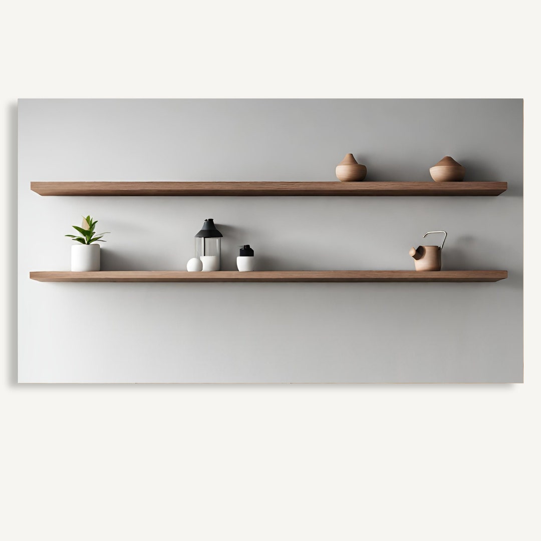 Floating Shelves Wallpaper Background Zoom Virtual Backgrounds Home ...