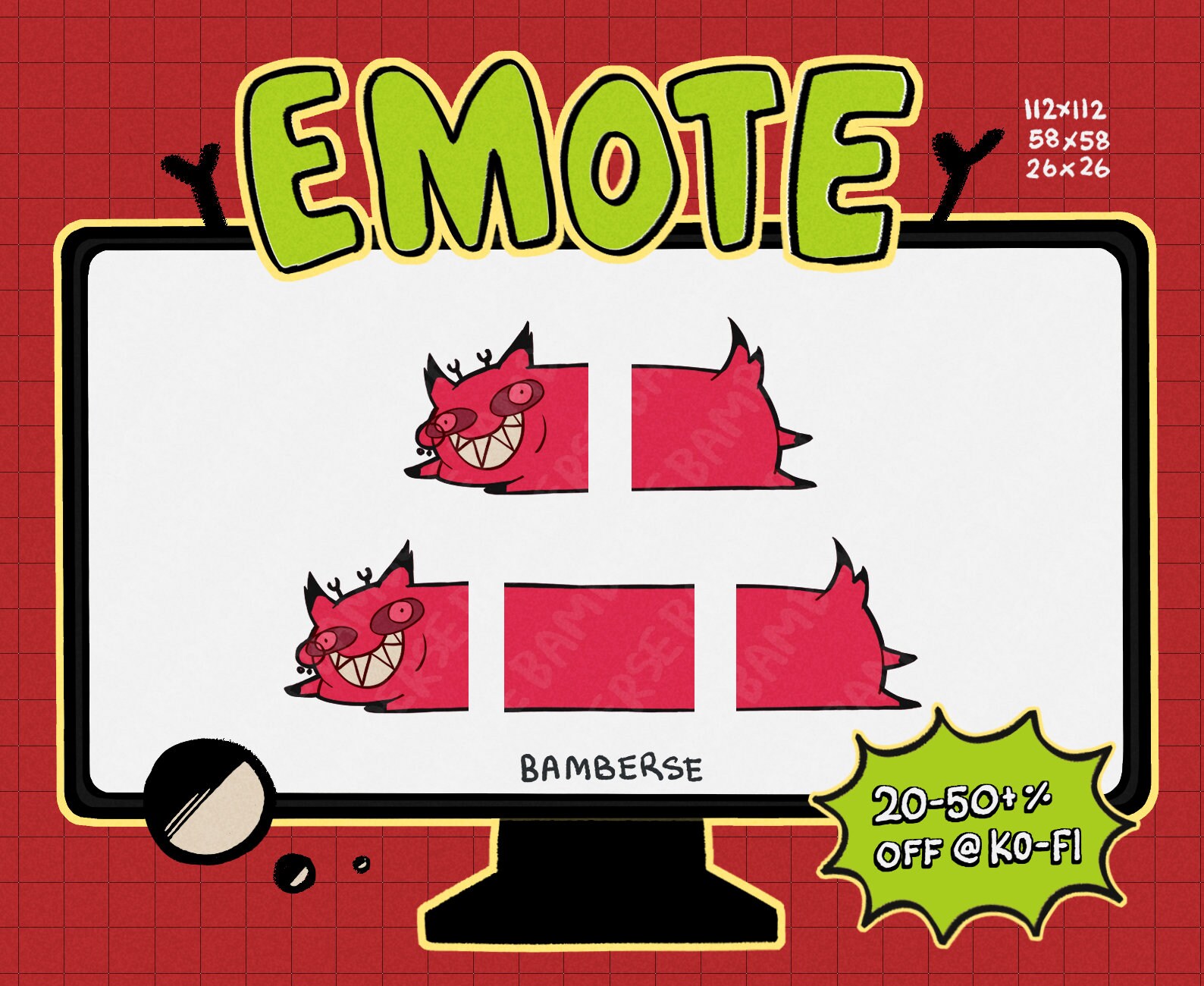 Cat-lastor Long Boi Emote Cursed Cat Alastor Hazbin Hotel Hand-drawn ...