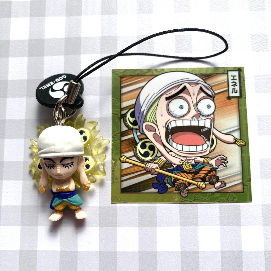 Official 2012 Enel / Eneru Mini Figure Keychain W/ Sticker - Etsy